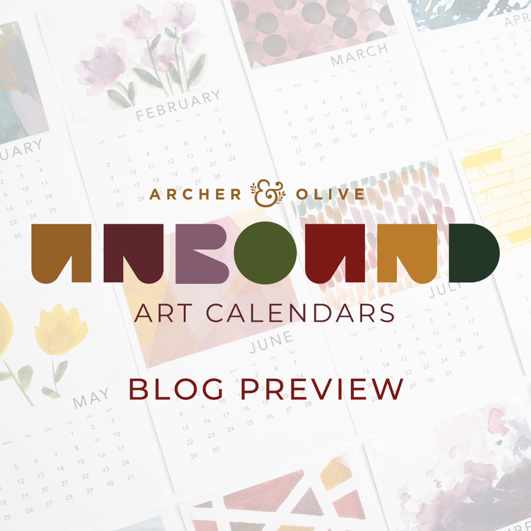 Introducing the Unbound Art Calendars 12-Day Advent eCourse! – Archer and Olive