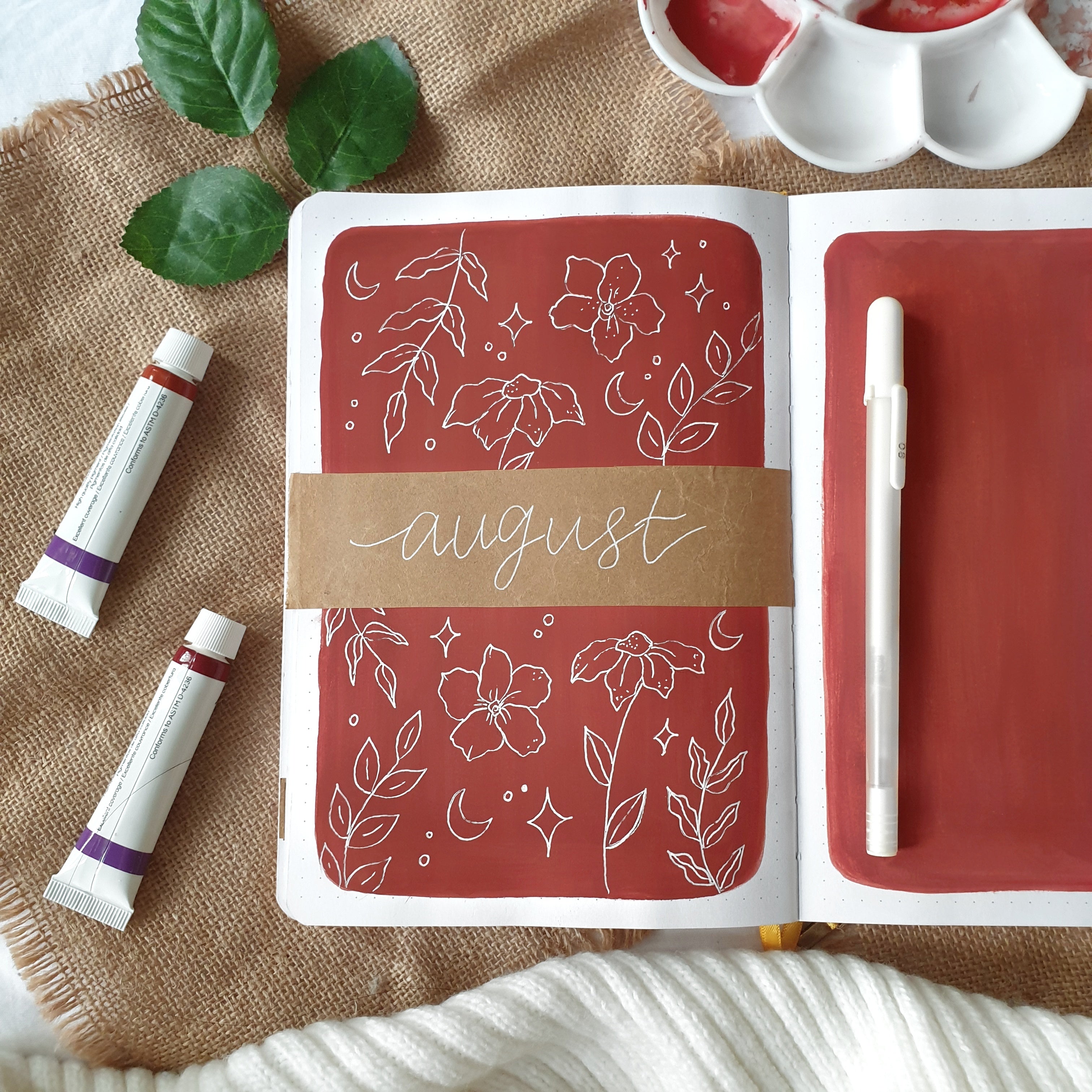 How To: Bullet Journal Floral Theme - Video Tutorial – Archer and Olive