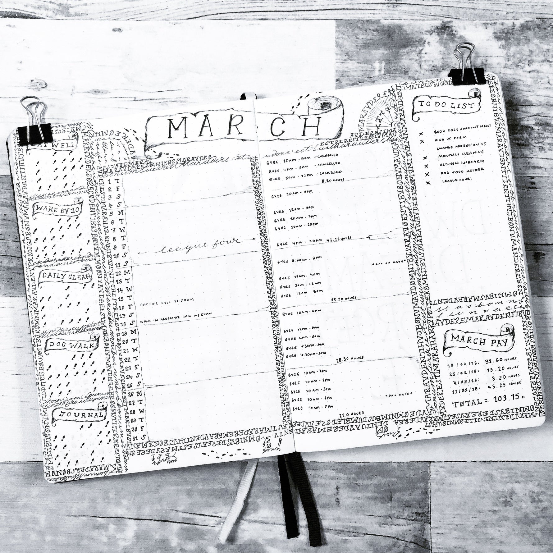 20 Monthly Spread Ideas And How to Use Them – Archer and Olive