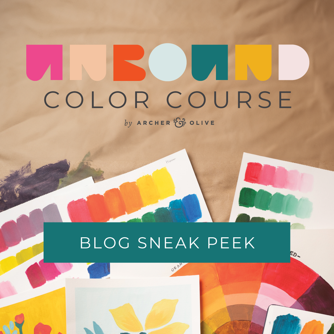 Introducing the UNBOUND Color Course – Archer and Olive