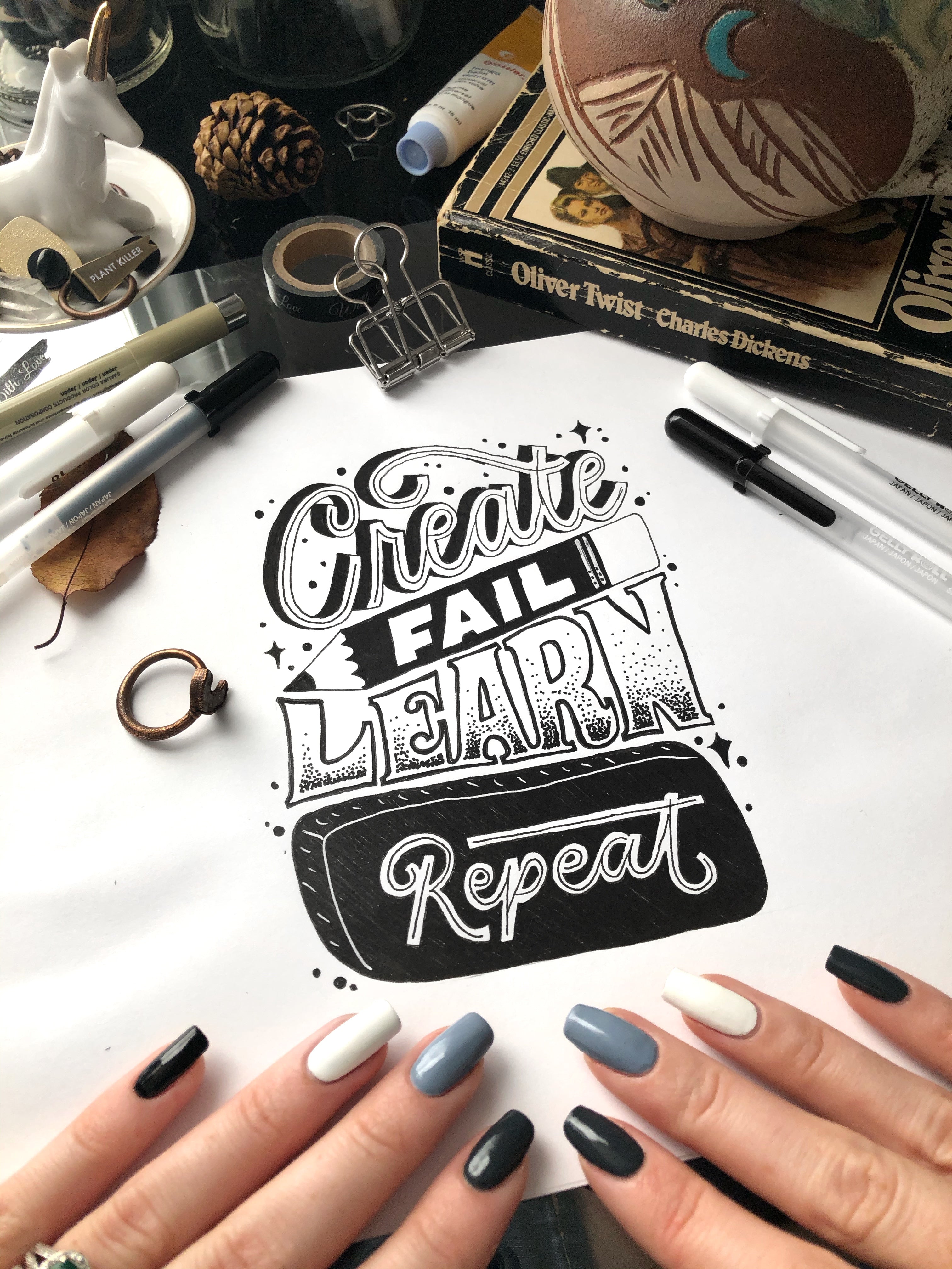 New Year Inspirational Quote For Your Bullet Journal – Archer and Olive