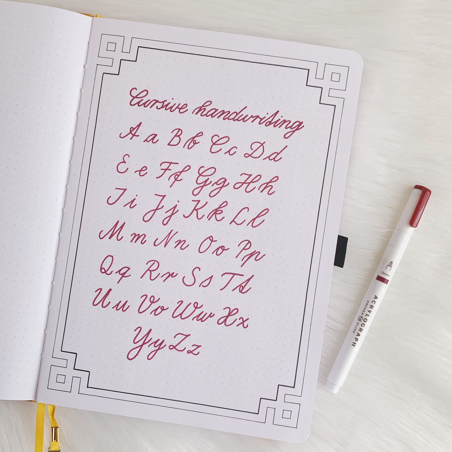 Cursive Handwriting Tutorial + Free Printable - In DUTCH – Archer and Olive