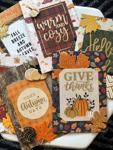 Unique Fall Card Making Ideas To Try At Home | Archer and Olive
