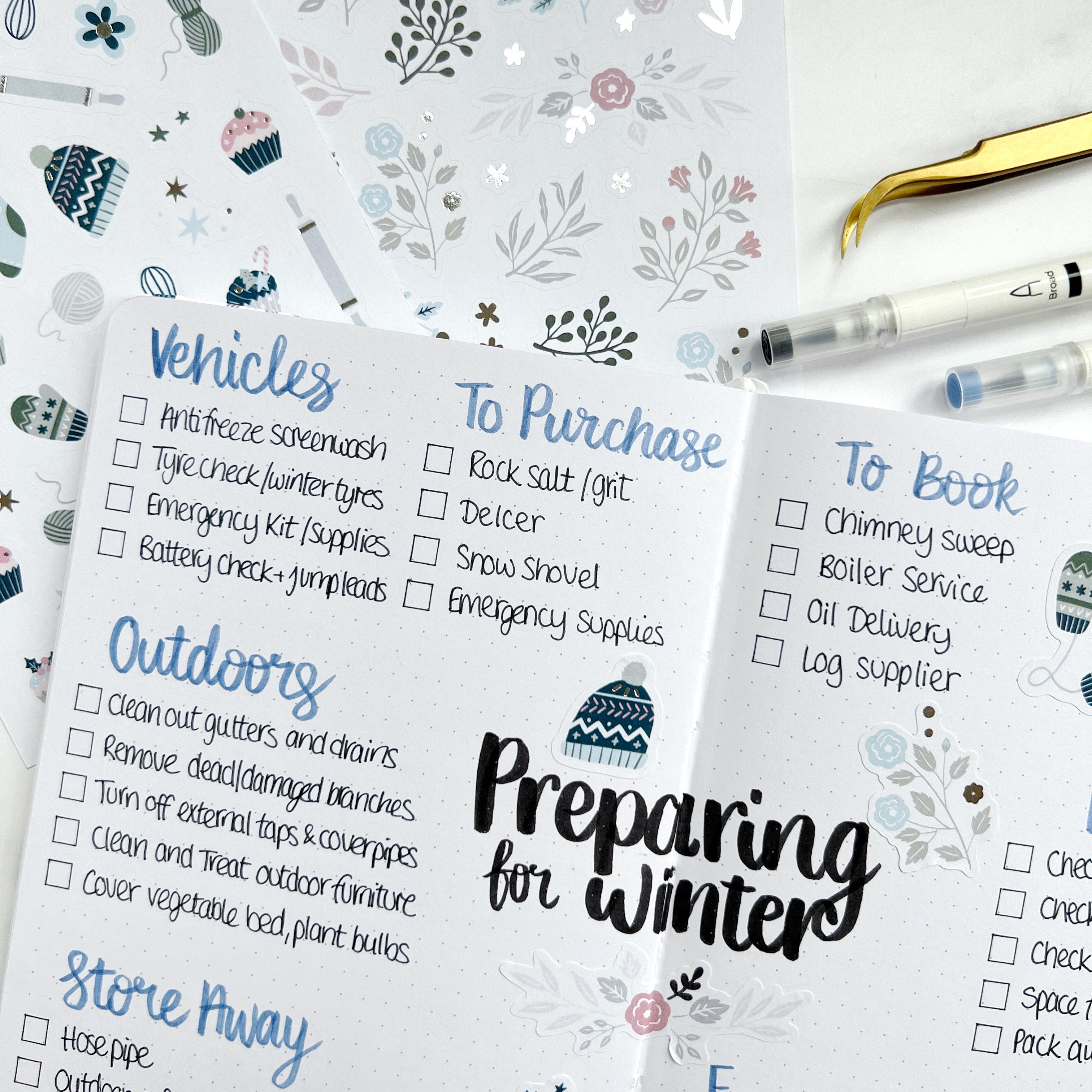Preparing Your Home for Winter with this Simple Journal Checklist ...