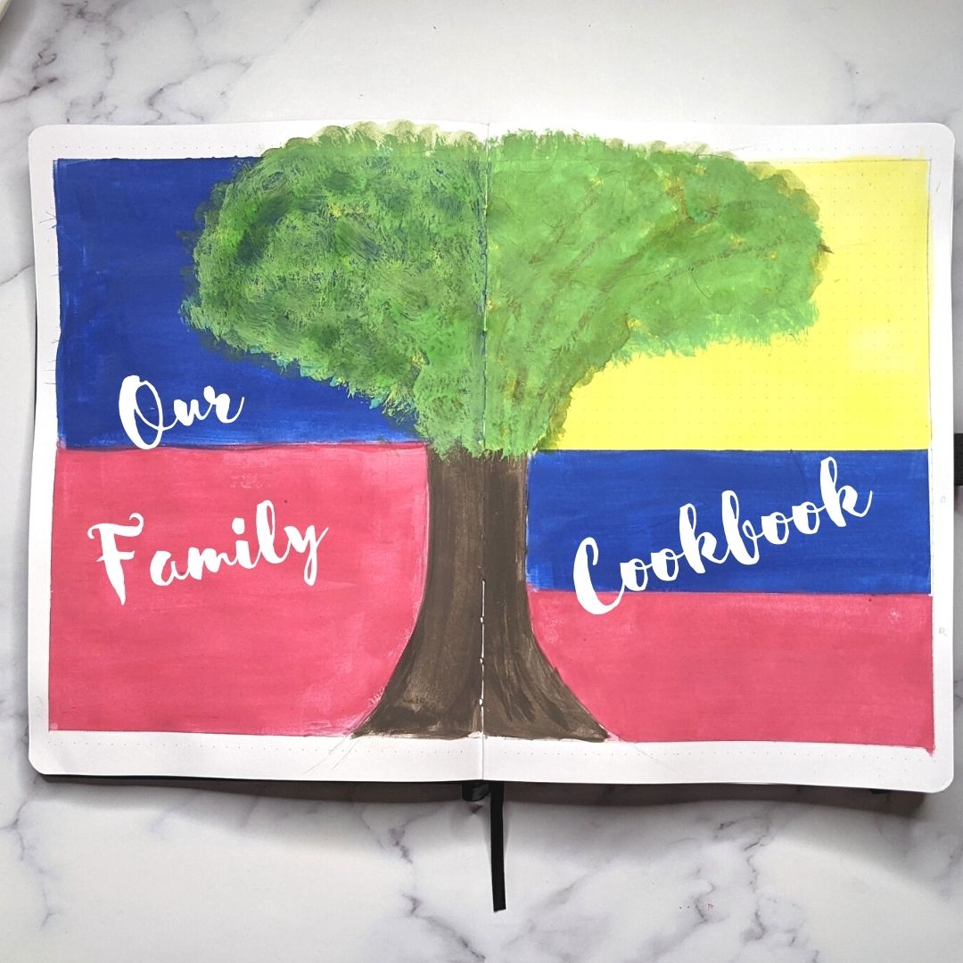 Creating a Family Cookbook Using a B5 Notebook – Archer and Olive