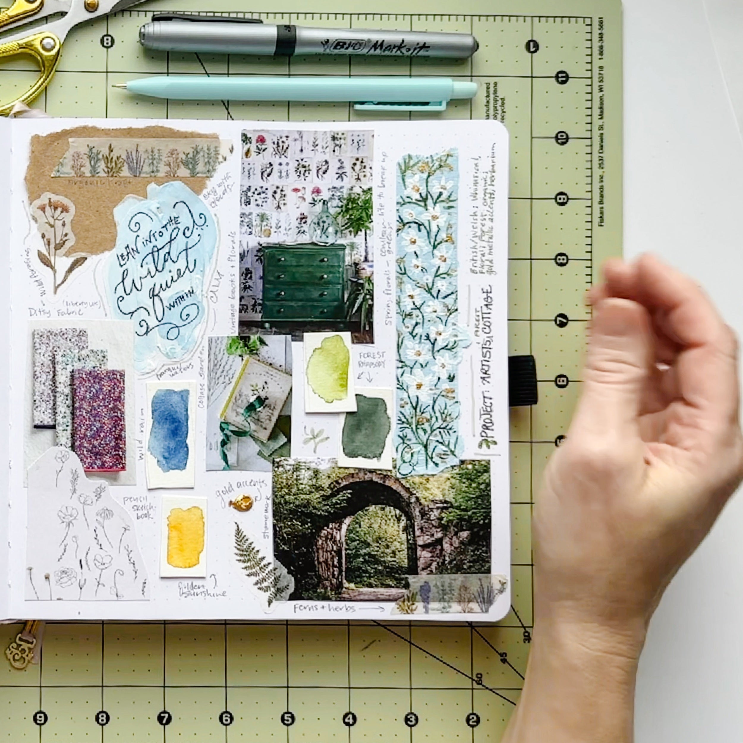 Using Mixed-Media Mood Boards to Boost Your Creativity – Archer and Olive