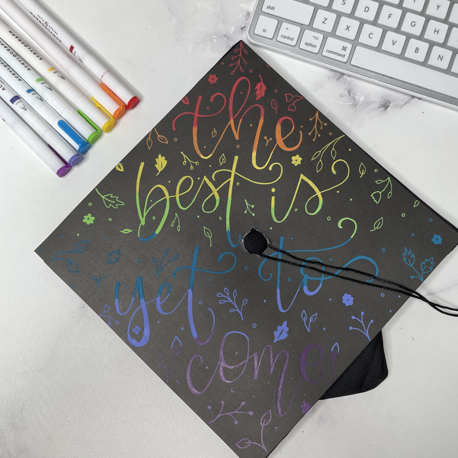 How To Customize Your Graduation Cap – Archer and Olive