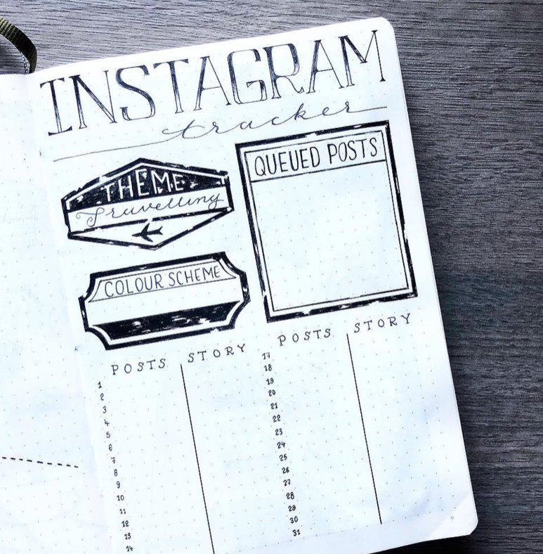 How To Use Your Bullet Journal To Improve Your Instagram Game – Archer ...