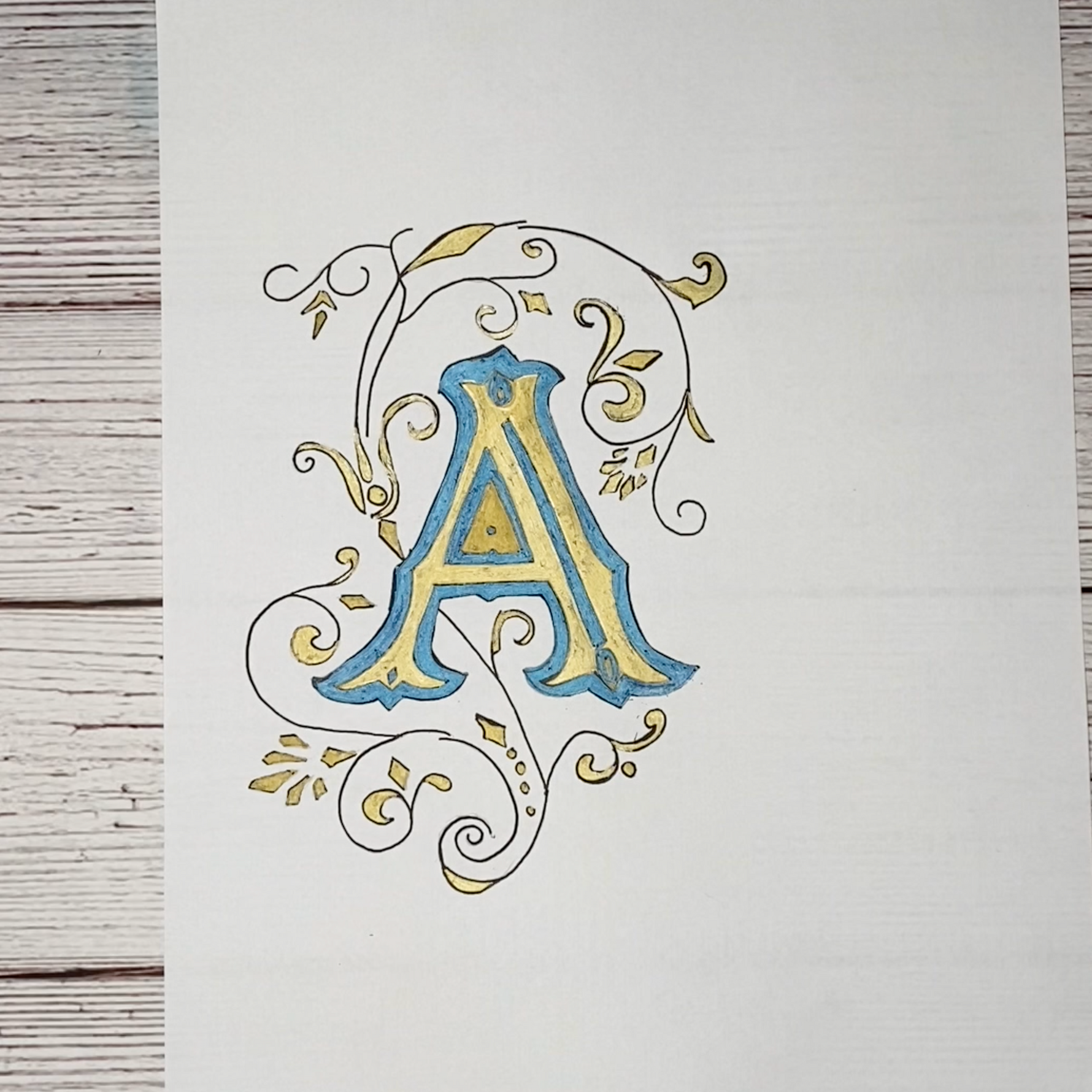 Beginner Guide On How To Create Illuminated Letters – Archer and Olive