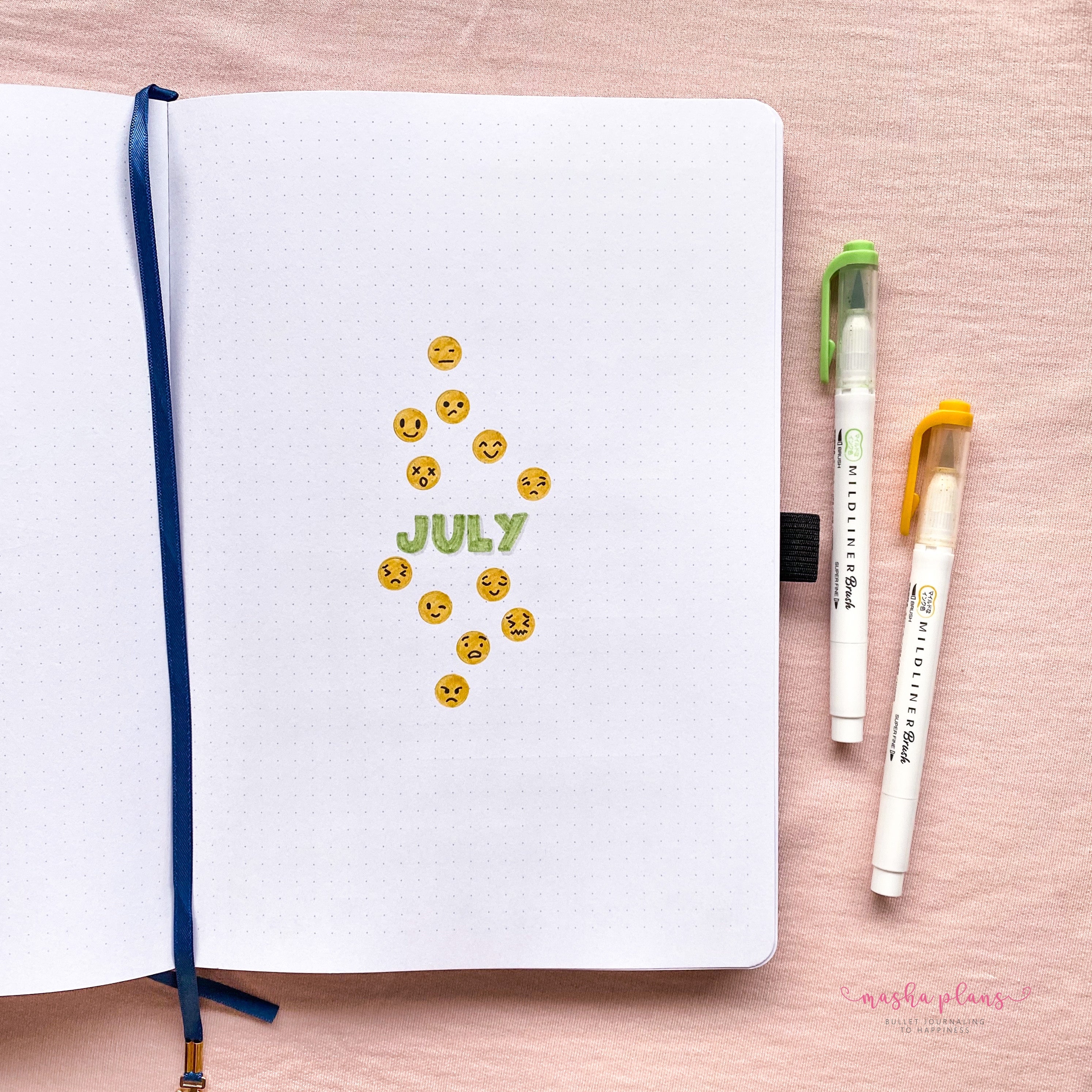 Plan With Me: Emoji Theme | Archer and Olive