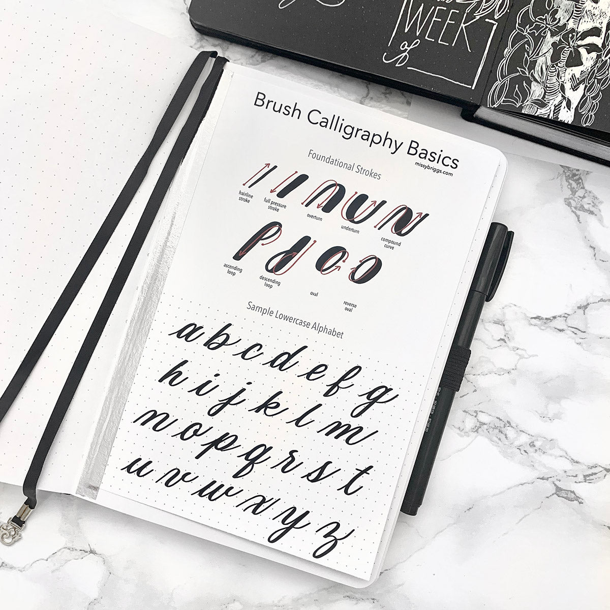 Five Tips for Pro Brush Lettering in Your Journal | Archer and Olive