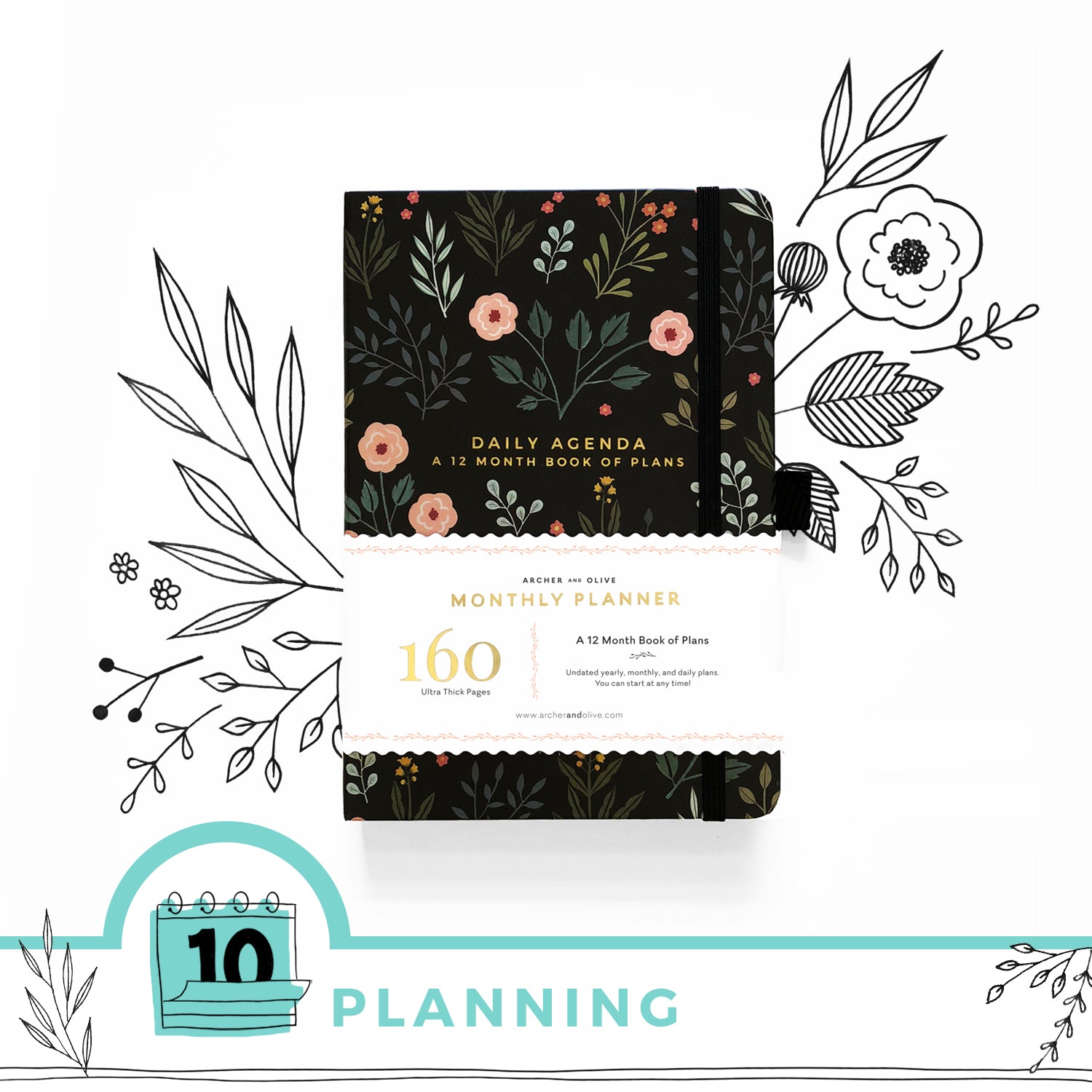 5 Clever Ways to make your Undated Planner your Own – Archer and Olive