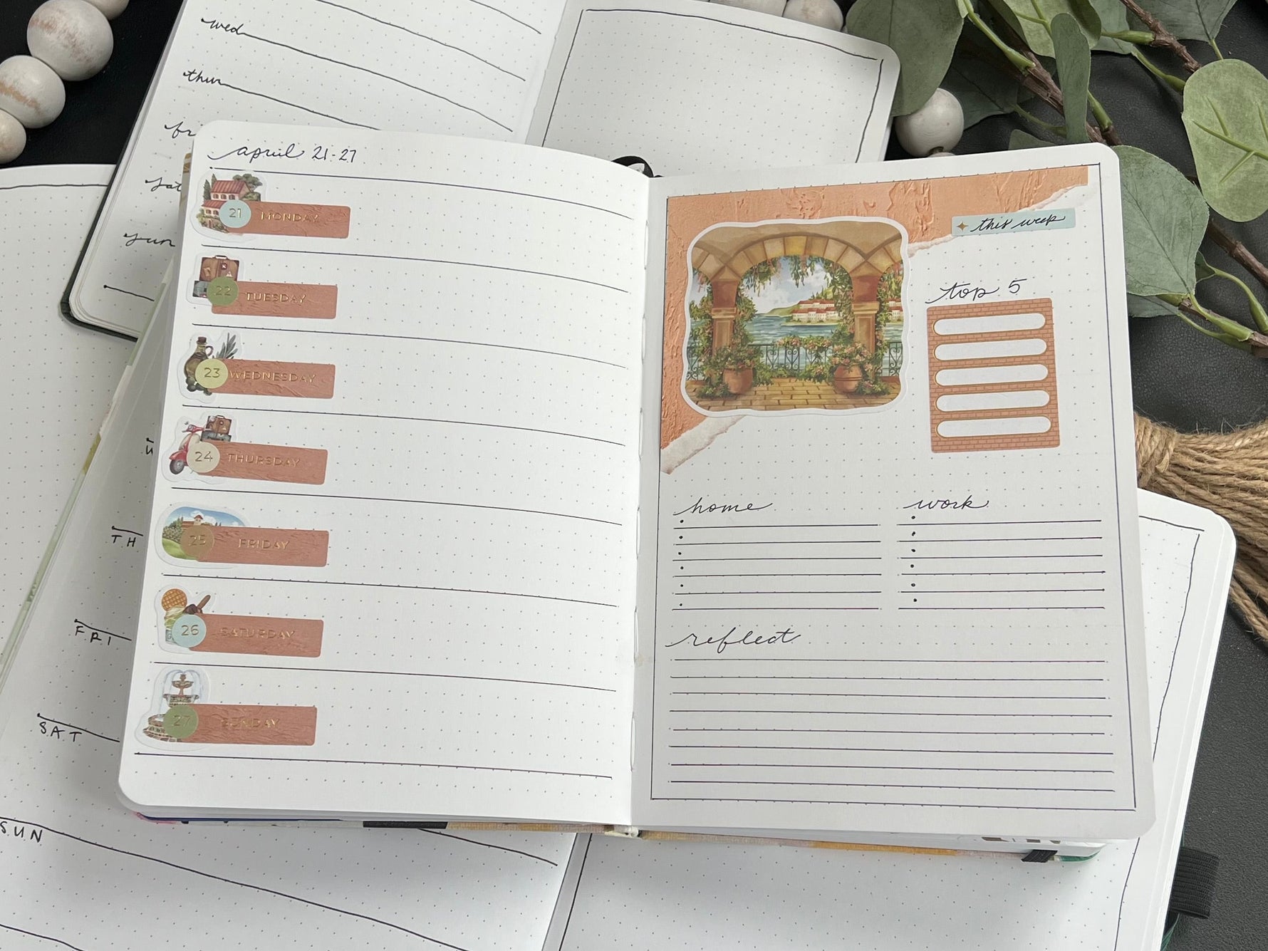 Beginner's Guide to Turning a Notebook into a Horizontal Planner ...