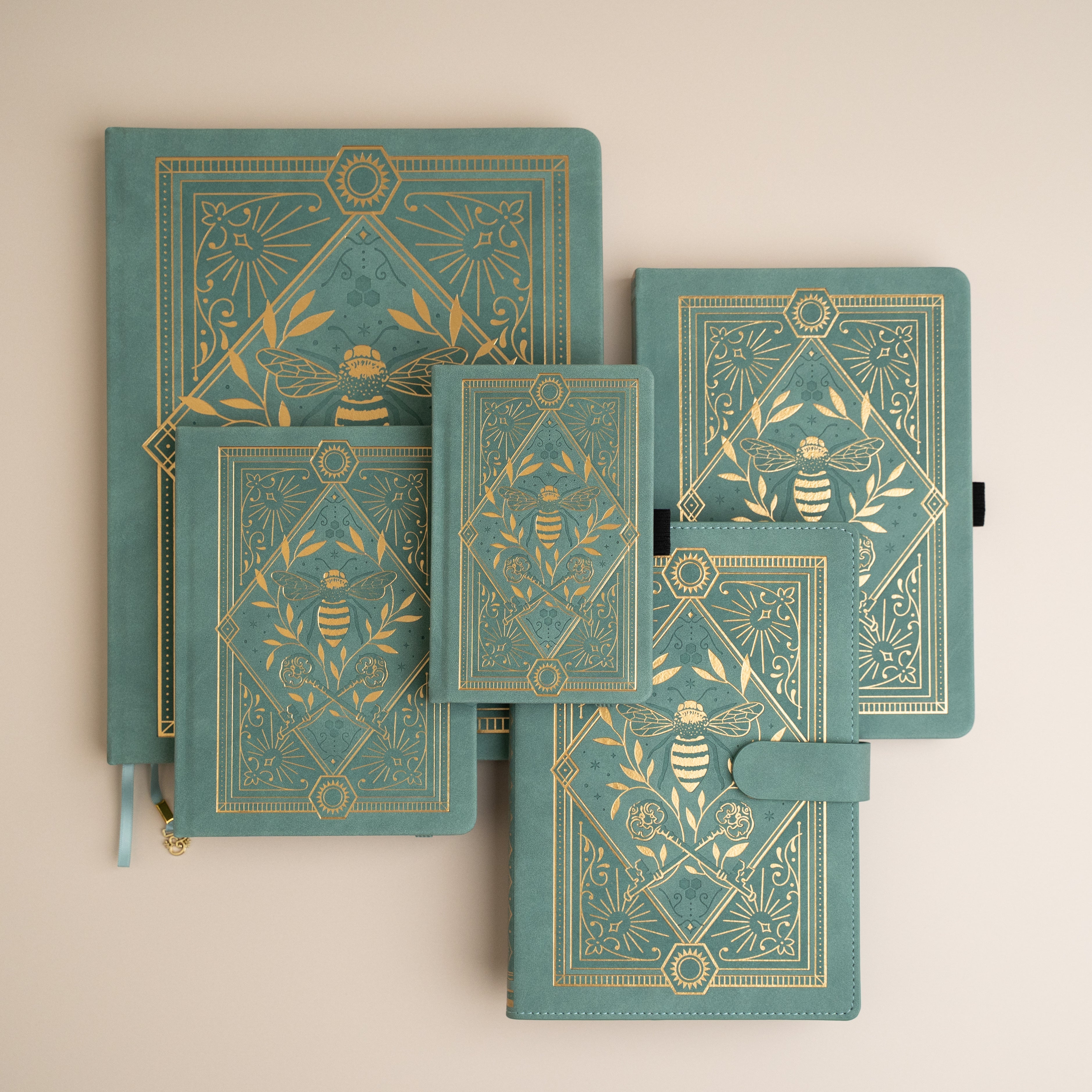 Keeper of the Bees in Soft Teal: V1 – Archer and Olive