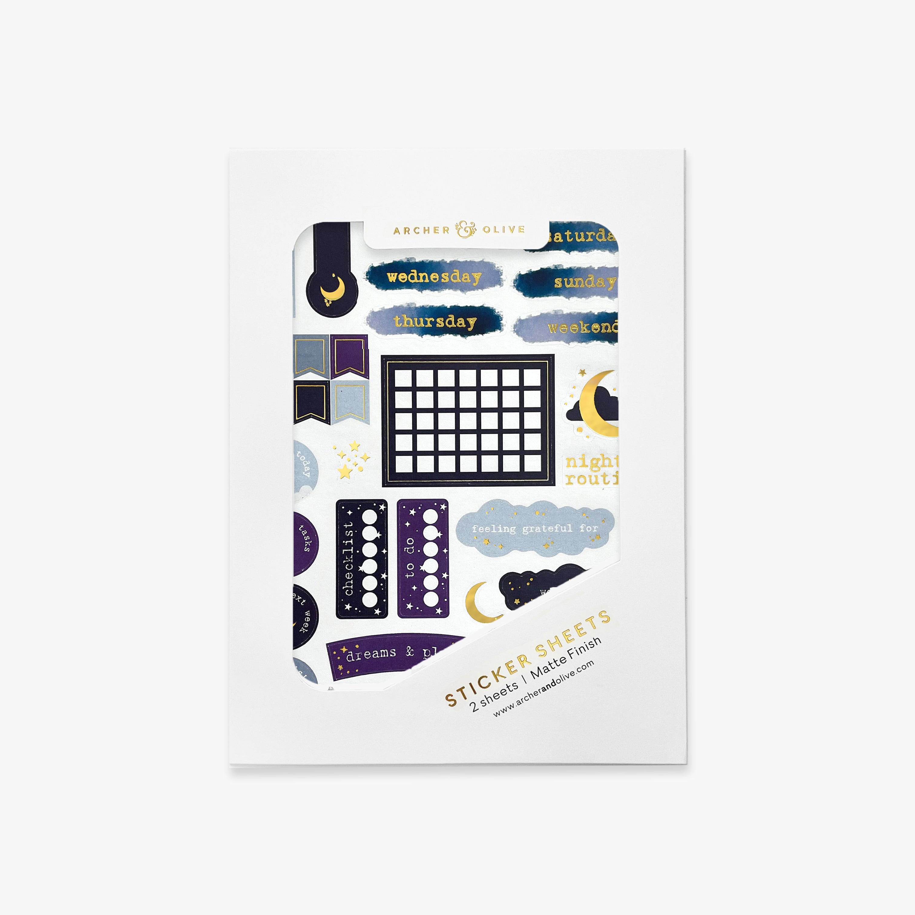 Stickers – Archer and Olive