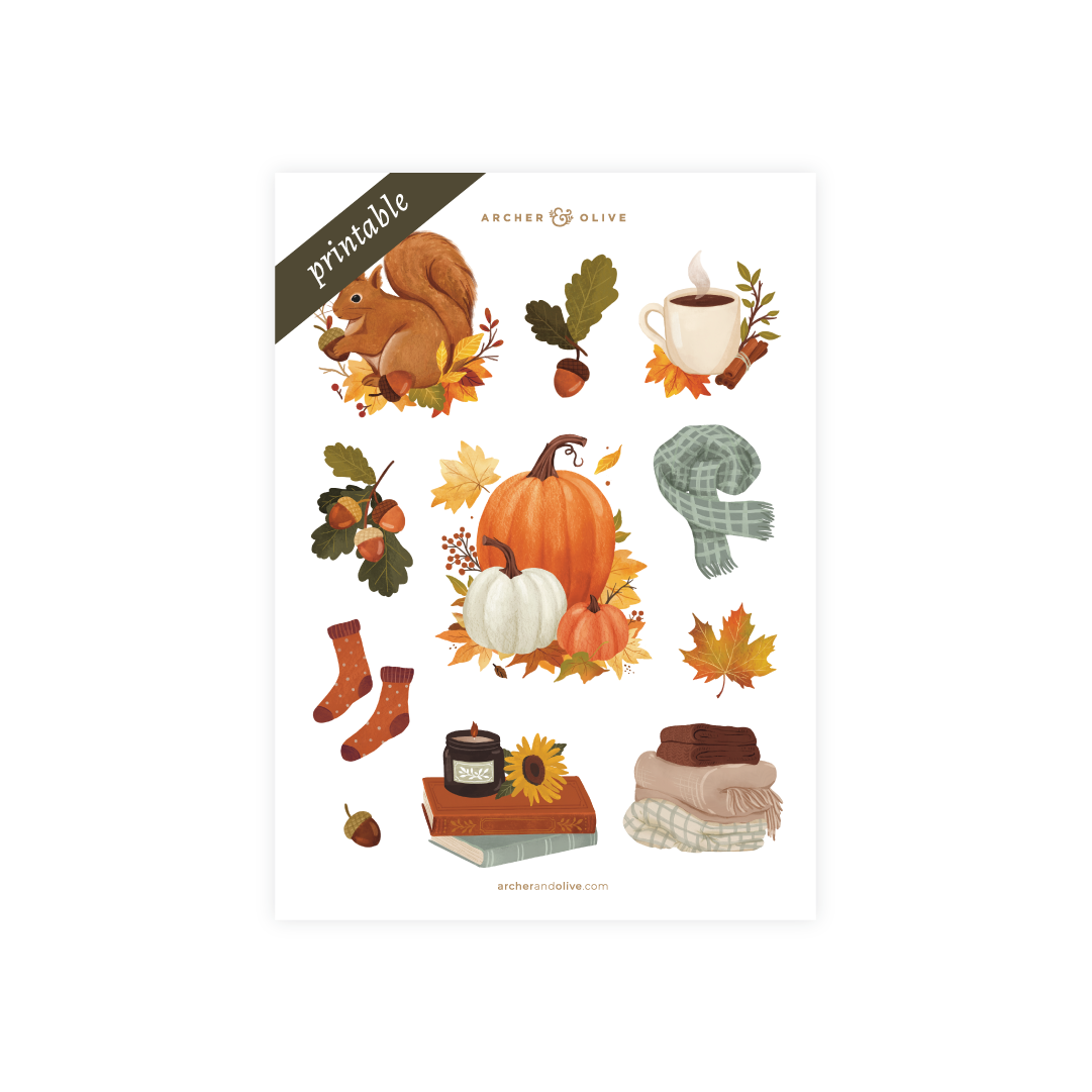 Collection Printables – Archer and Olive