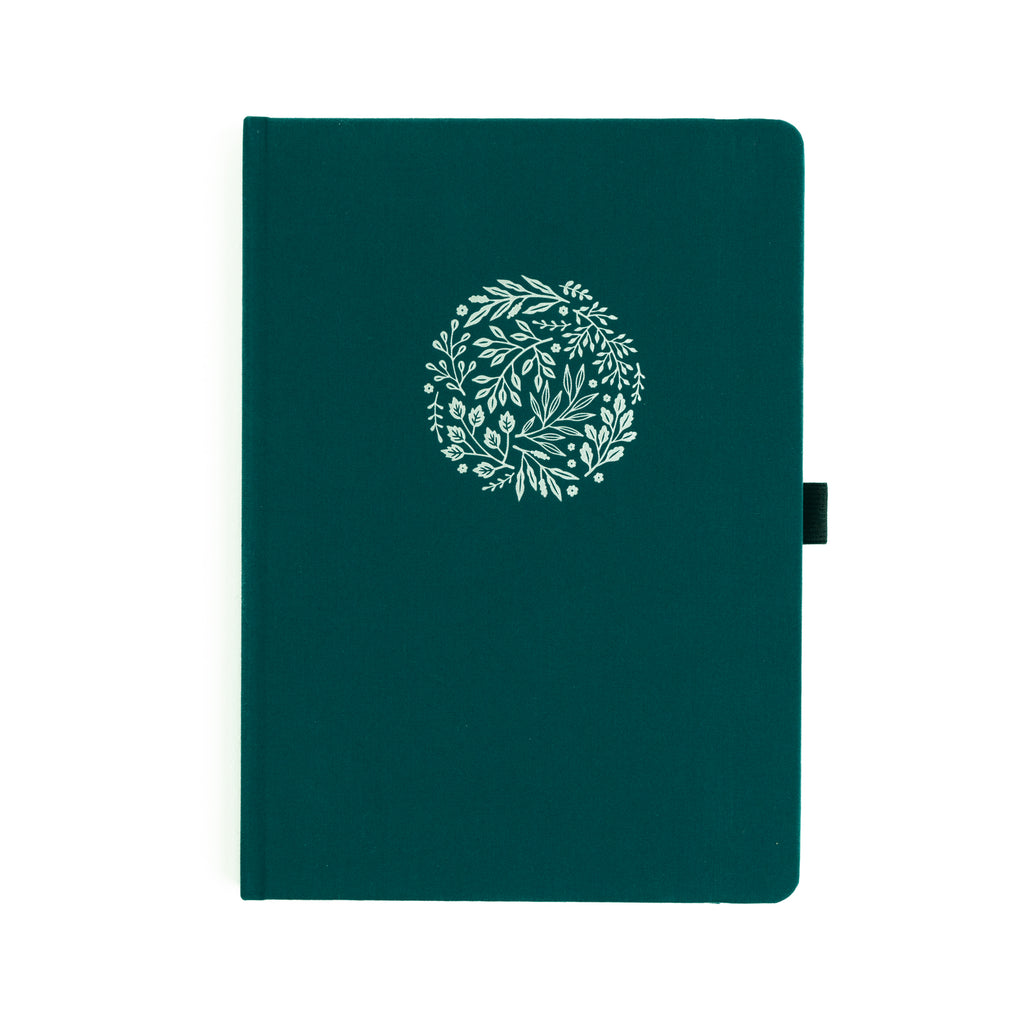 B5 Signature Floral: Dot Grid Notebook | Archer and Olive
