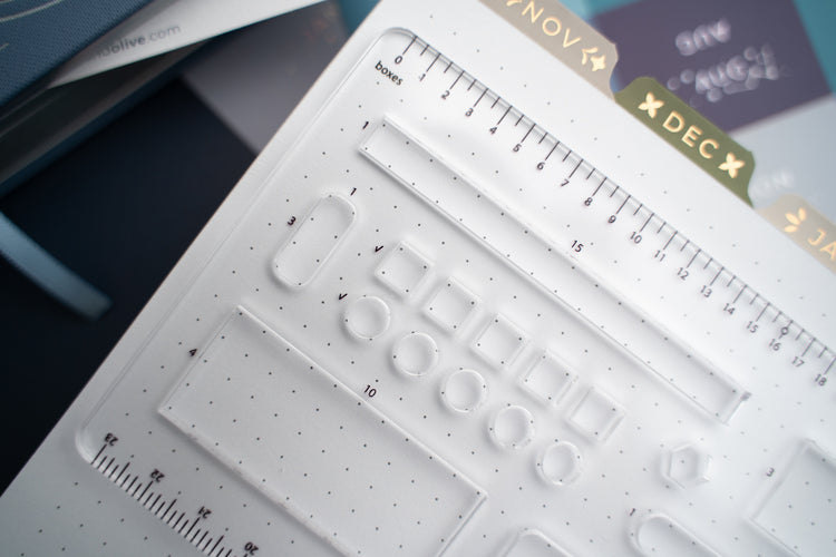 B5 Dot Grid Planner Stencil – Archer and Olive