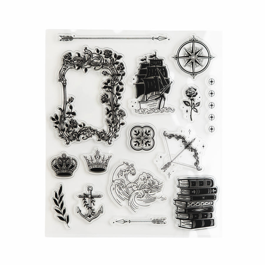 Enchanted Chapters Acrylic Stamp Set| Archer and Olive