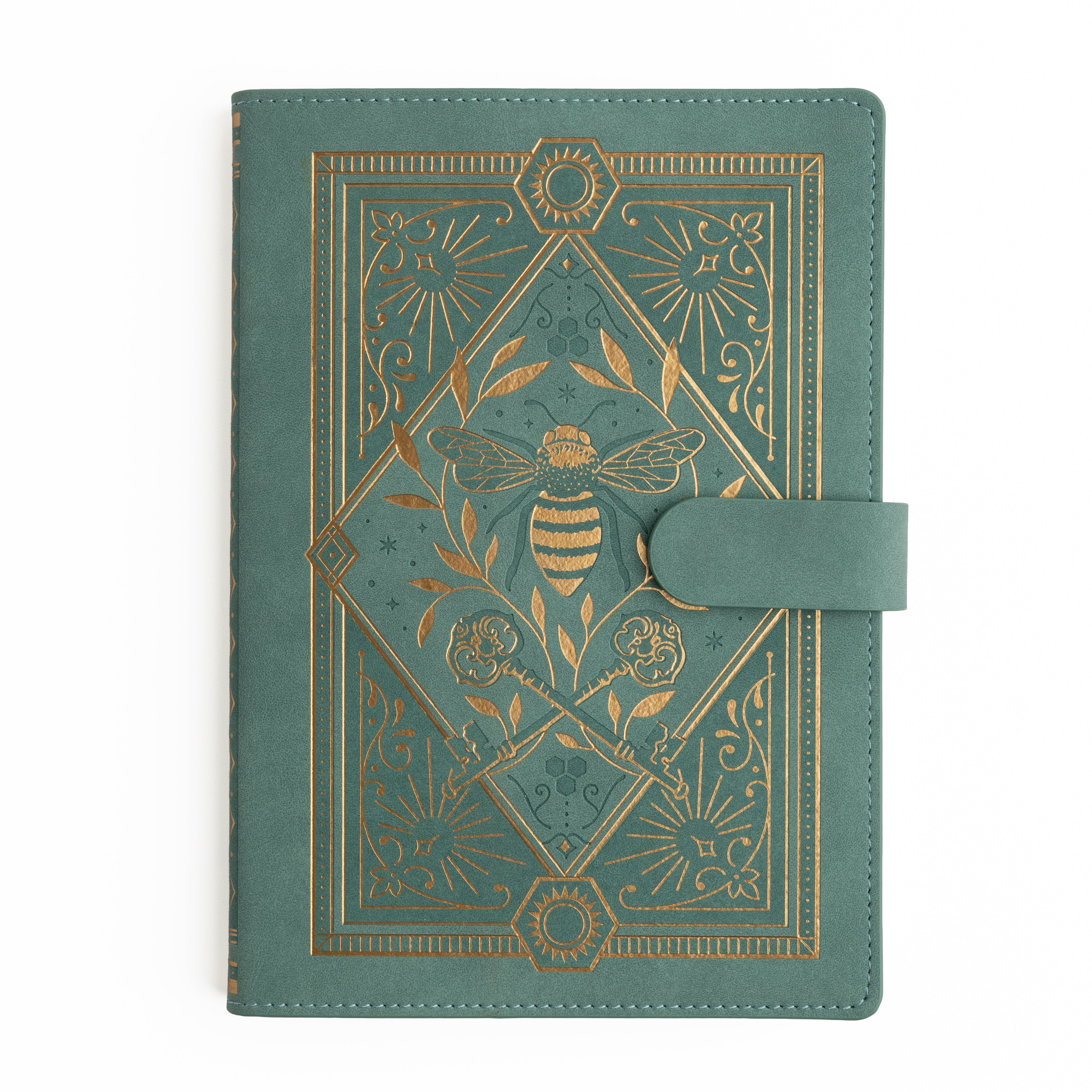 A5 Everyday Deluxe System: Keeper of the Bees in Soft Teal | Archer and ...