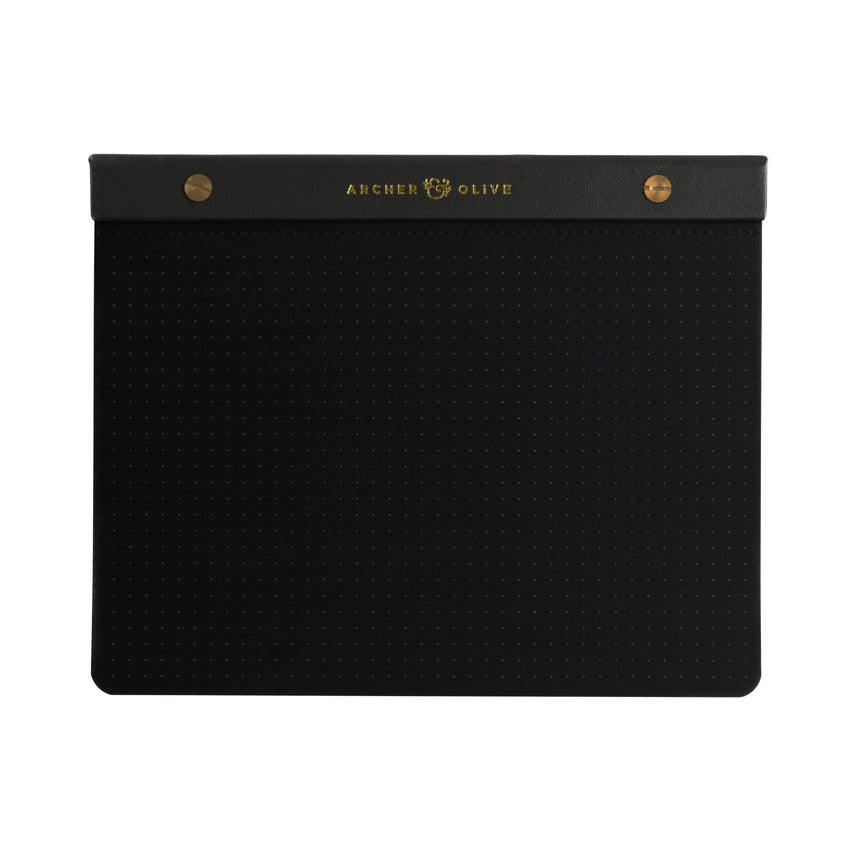 A5 Dot Grid Notepad: Black – Archer and Olive