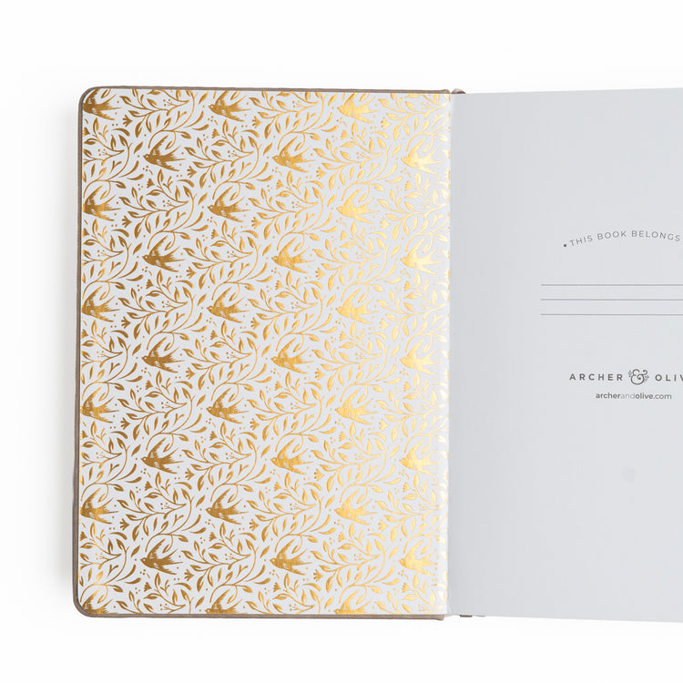 B5 Undated Planner: Songbird – Archer and Olive