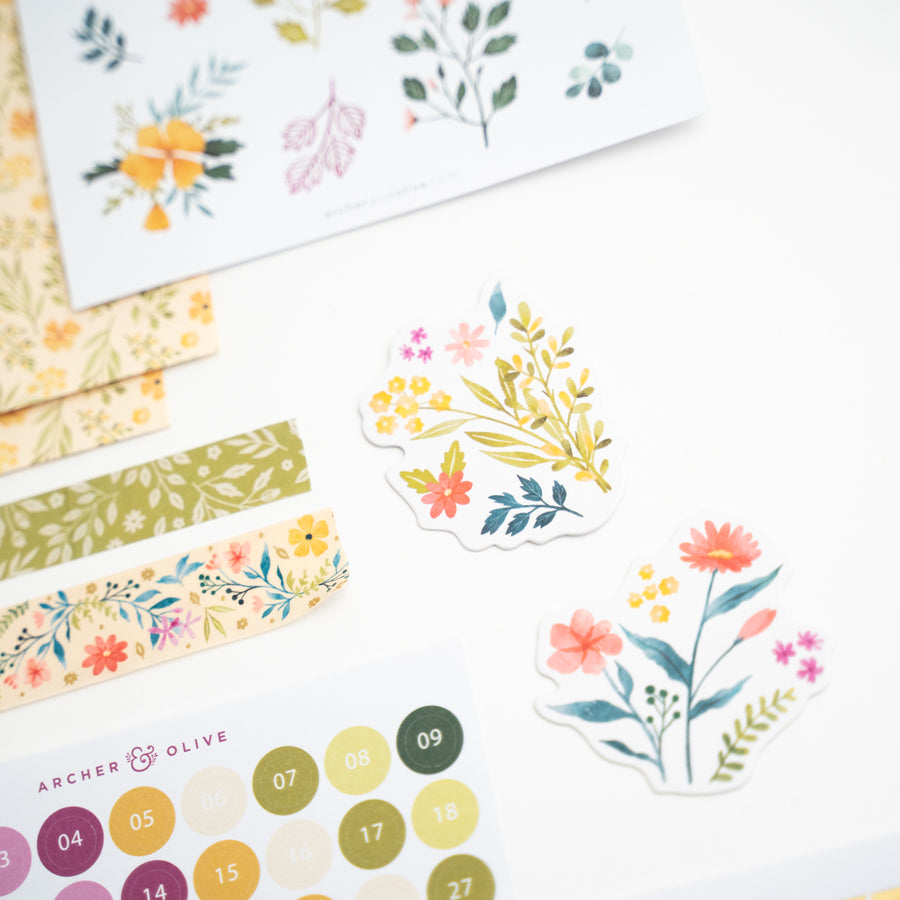 Signature Floral Everyday Theme Kit – Archer and Olive
