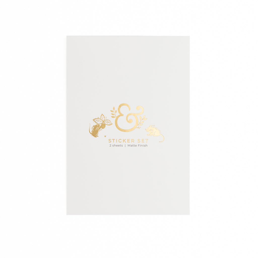 Field Mouse Sticker Set | Archer and Olive