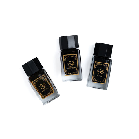 Fall Fountain Pen Inks: Set of 3 | Archer and Olive