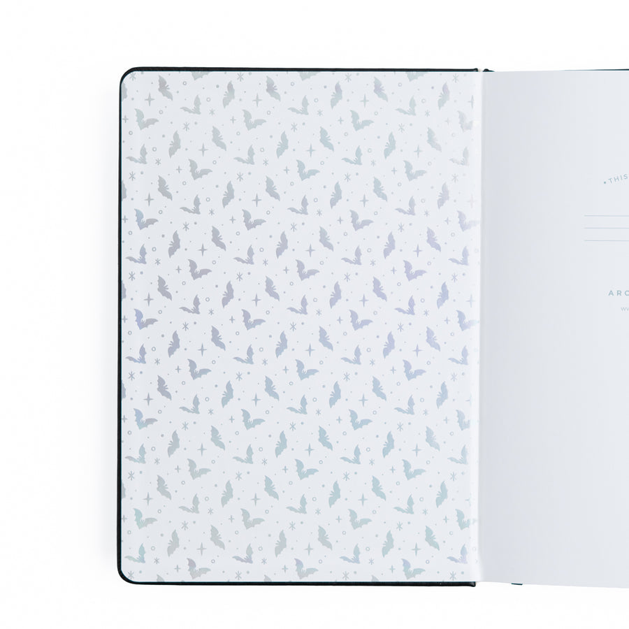 Cute Bat Dot Grid Notebook| Archer & Olive – Archer and Olive