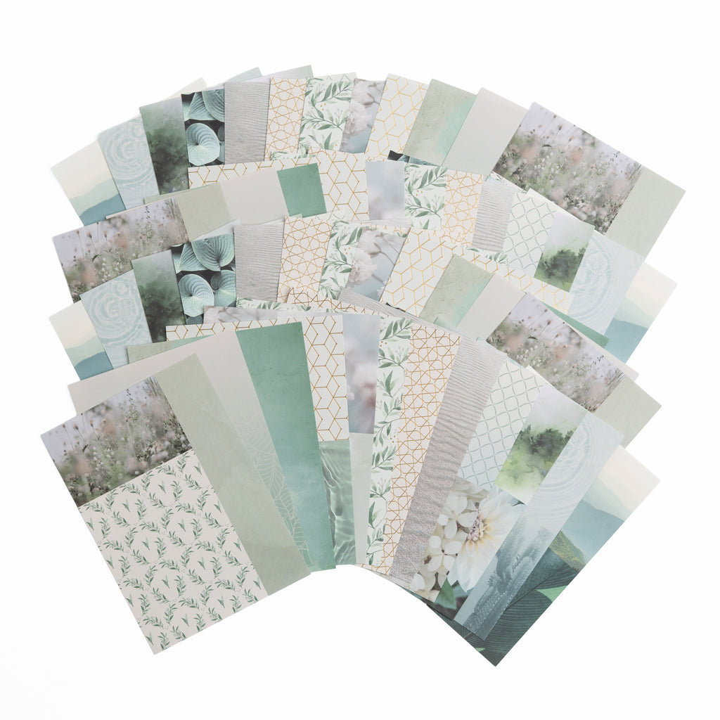 Soft Nature Collage Paper Pad | Archer and Olive