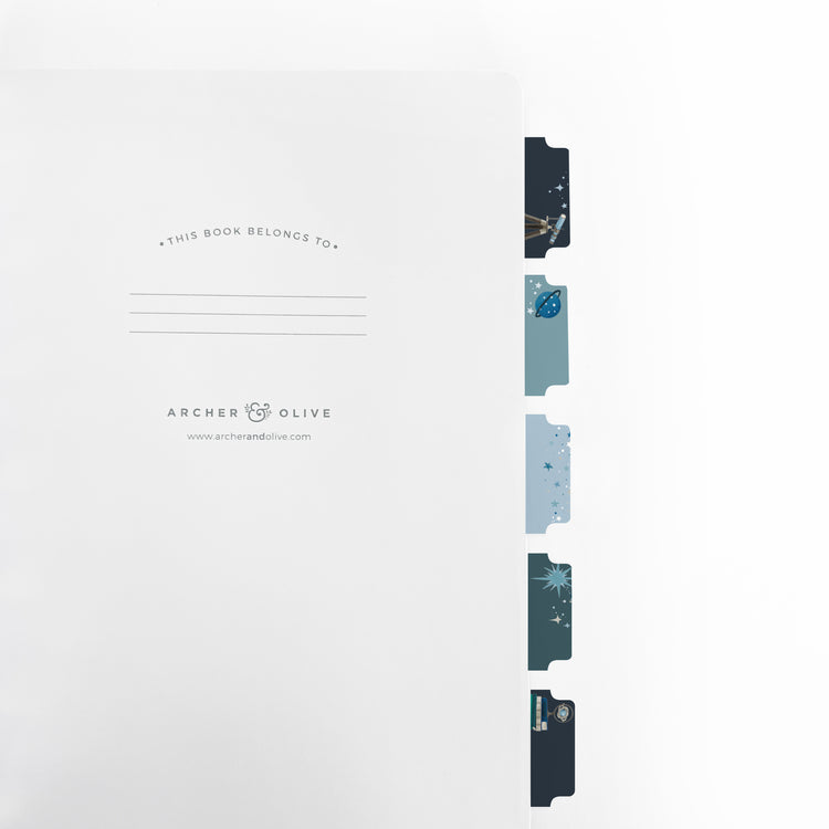 Meteor Shower Printable Planner Tabs – Archer and Olive