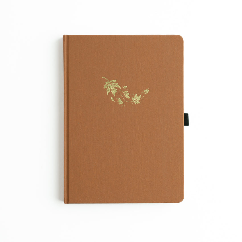 B5 Swirling Leaves: Dot Grid Notebook – Archer and Olive