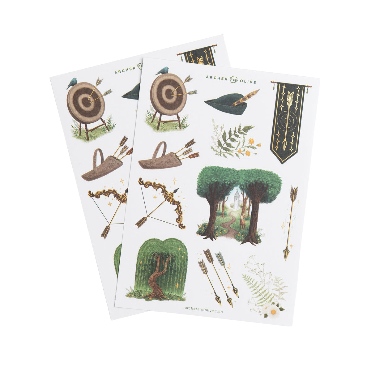 Stickers – Archer and Olive