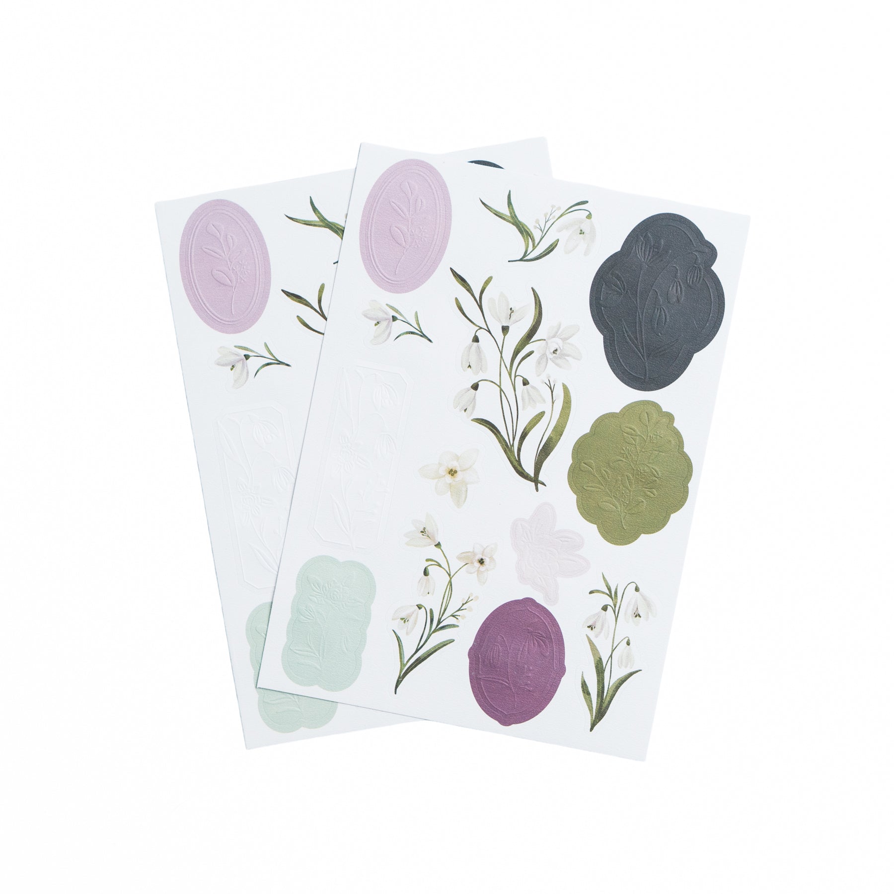 Snowdrops Sticker Set – Archer and Olive