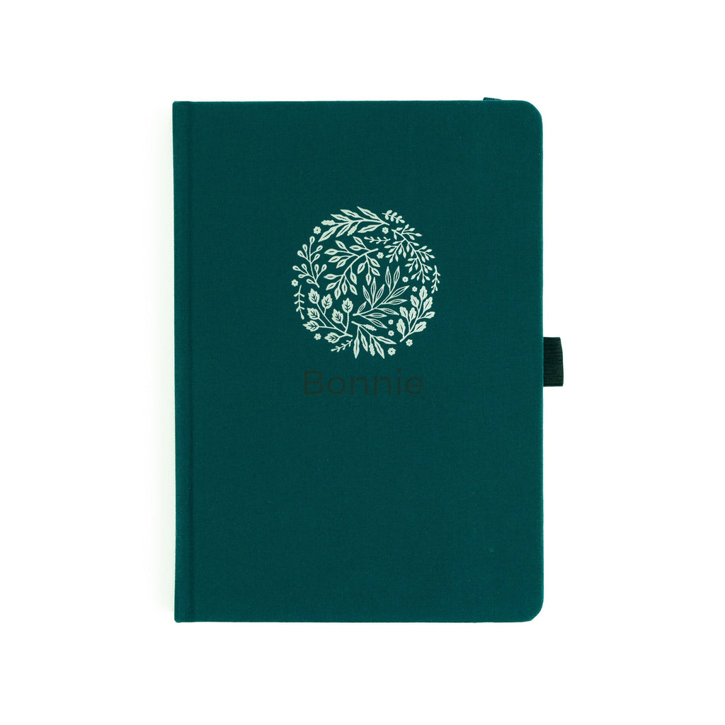 A5 Signature Floral: Dot Grid Notebook | Archer and Olive