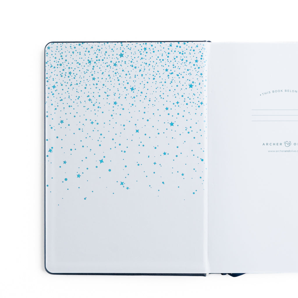 8x8 Northern Lights: Dot Grid Notebook | Archer and Olive