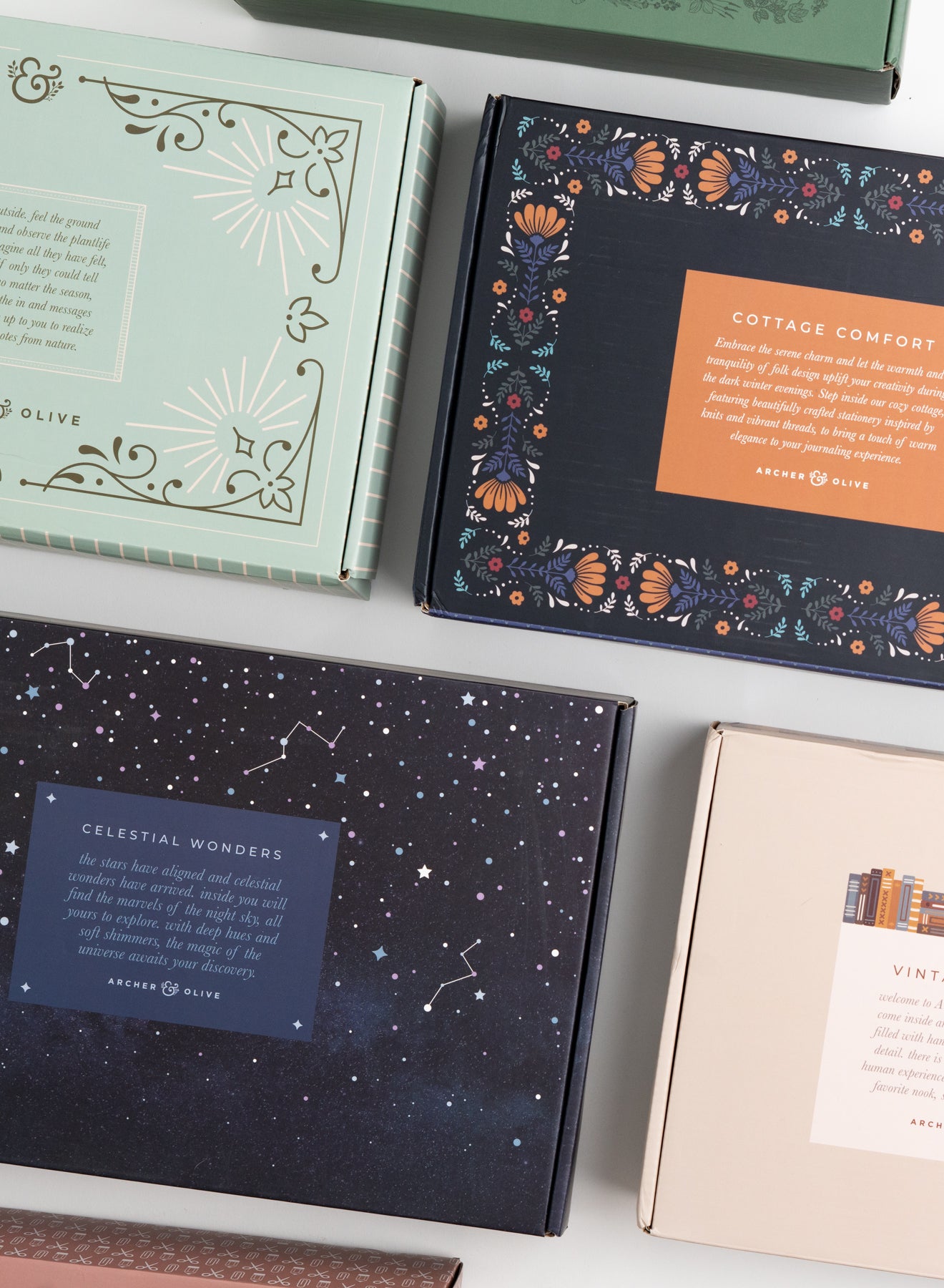 Quarterly Subscription Box | Archer and Olive