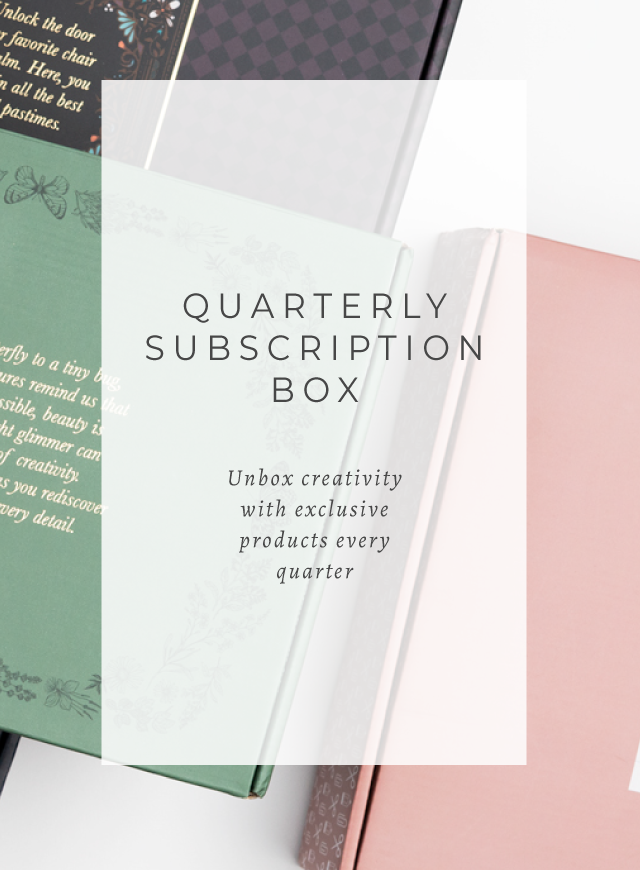 Quarterly Subscription Box | Archer and Olive