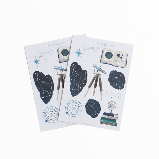 Meteor Shower Stickers | Archer & Olive – Archer and Olive