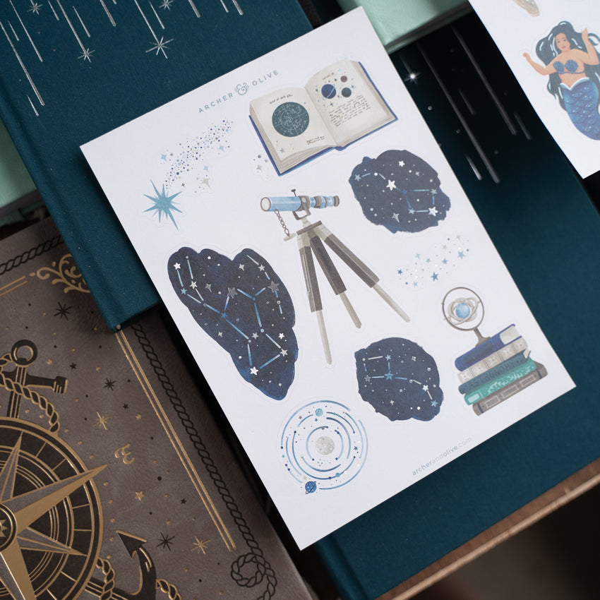 Meteor Shower Stickers | Archer & Olive – Archer and Olive